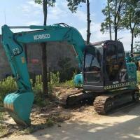 China Sk60 Sk75 Used Small Excavator 6.85 Ton Second Hand Mini Digger for sale