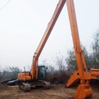 China Customized Three-Section Boom Demolition Arm Extension  Boom T Telescopic Long Reach Arm Bucket Used For Excavator for sale
