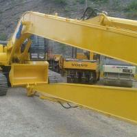China Customized Extended Boom Excavator Boom And Stick Q355B Extension Big Boom Used For Excavator Building Demolition for sale
