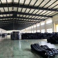 China Best quality mini excavator undercarriage parts rubber track Hot sale small diggers rubber track for sale