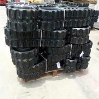 China Low price High quality wear resistant heavy strength excavator machinery part 400x72.5Wx76 crawler rubber track for sale