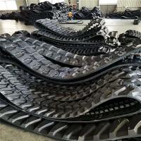 China DC60 Combine Harvester excavator rubber track/Rubber crawler/rubber track chassis for sale