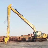 China Cusomized Long Reach Boom  Tunnel Arm  Boom Q355B   Used For 6-50 Tons Excavator for sale