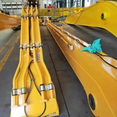 China Cusomized Long Reach Boom  Tunnel Arm  Boom Q355B   Used For 6-50 Tons Excavator for sale