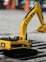 China Carter 385C Excavator Model Alloy Metal Soil Engineering Original Simulation Hand Car Ornaments for sale