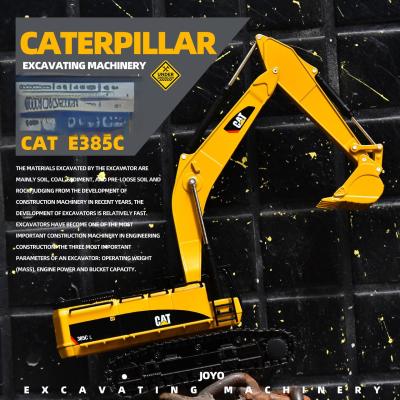 China Carter 385C Excavator Model Alloy Metal Soil Engineering Original Simulation Hand Car Ornaments for sale