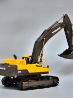China EC480DL Alloy Excavator Model Digger Simulation Construction Vehicle Collection Ornaments for sale