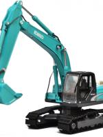 China Excavator Model KOBELCO Original Simulation Metal Alloy Car Shinko SK200 Decoration Non-toys for sale