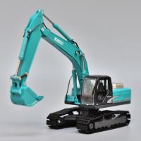 China Excavator Model KOBELCO Original Simulation Metal Alloy Car Shinko SK200 Decoration Non-toys for sale