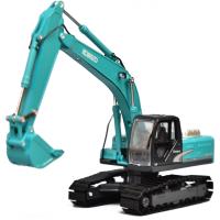 China Excavator Model KOBELCO Original Simulation Metal Alloy Car Shinko SK200 Decoration Non-toys for sale
