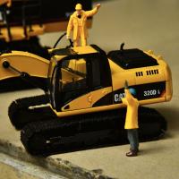 China 320dl Excavator Model 1/50 Scale  Alloy Diecast Replica Collectible Toy for sale