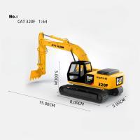 China Premium Alloy Hydraulic Excavator Model Toy Replica for Ages 14 and Up Collection Gift for sale