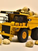 China NORSCOT 775E Dump Truck 1/64 Scale Alloy Diecast Model Vehicle Collectible Decor for sale