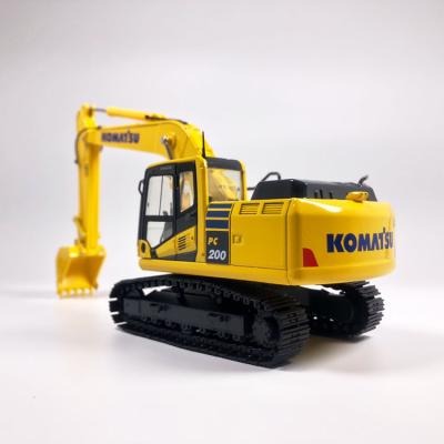 China Komatsu PC200 PC210 1/50 Scale Metal Die Cast Excavator Model Collectible Decoration for sale