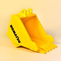 China Unique Excavator Alloy Ashtray Office Desk Decor Digger Model Gift for Men Desk Accessory for sale