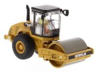 China Diecast  CS56 Smooth Drum Vibratory Roller 1:87 Scale Construction Model Replica for sale