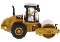 China Diecast  CS56 Smooth Drum Vibratory Roller 1:87 Scale Construction Model Replica for sale