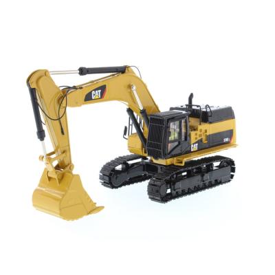 China DM  374D L Excavator 1:50 Scale Alloy Diecast Model with Adjustable Components Collectible Toy for sale