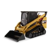 China 1:16 Scale Diecast Metal  297D2 Skid Steer Loader Model with Movable Loader Arms for sale