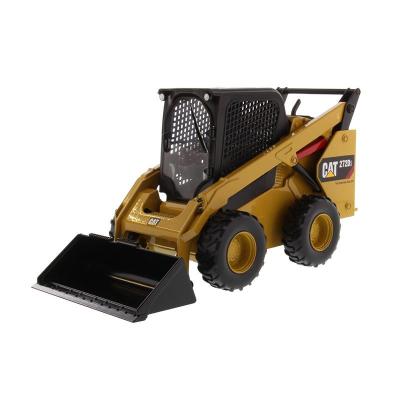 China DM  272D2 1:16 Scale Alloy Die-Cast Skid Steer Loader Model with Authentic  Yellow Paint Collectible Construction Vehicle for sale