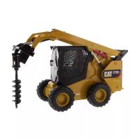 China DM  272D2 1:16 Scale Alloy Die-Cast Skid Steer Loader Model with Authentic  Yellow Paint Collectible Construction Vehicle for sale