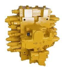 China High Quality Komatsu PC200-7 Excavator Yellow Finish Main Control Valve Hydraulic Parts for sale