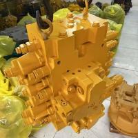 China High Quality Komatsu PC200-7 Excavator Yellow Finish Main Control Valve Hydraulic Parts for sale