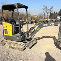 China Used  EC18 Mini Excavator 2020 920Hrs French Import Hydraulic Hammer Bucket for sale