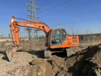 China Used Doosan DX120 12Ton Excavator - Ideal for Earthmoving and Road Construction for sale
