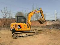 China Used Lovol 65E Mini Excavator 6.5 Ton Low Hours Full Service Construction Landscaping for sale