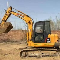China Used Lovol 65E Mini Excavator 6.5 Ton Low Hours Full Service Construction Landscaping for sale