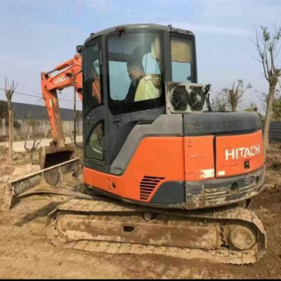 China Used Hitachi ZX60-3F Mini Excavator 6 Ton Low Hours Full Service Construction Landscaping for sale