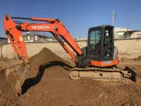 China Used Hitachi ZX65U Mini Excavator 6.5 Ton Low Hours for Construction Landscaping Utility for sale