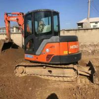 China Used Hitachi ZX65U Mini Excavator 6.5 Ton Low Hours for Construction Landscaping Utility for sale