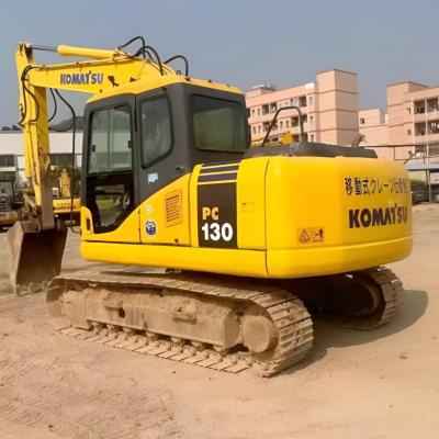 China Used Komatsu PC130-7 Excavator 13 Ton Capacity Construction Mining Earthmoving Efficiency for sale