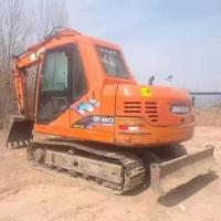 China Used Doosan DH80 Mini Excavator 8 Ton CE ISO for Landscaping Utility Work for sale