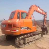 China Used Doosan DH80 Mini Excavator 8 Ton CE ISO for Landscaping Utility Work for sale