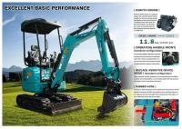 China R322 Mini Excavator CE ISO Certified 1 Year Warranty for Landscaping Utility Construction for sale