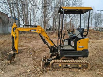 China Used SANY SY16C 1.6T Mini Excavator Full Service Ideal for Landscaping and Utility Work for sale