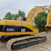 China Used  320C L Excavator 5-5km/h Travel Speed 6-4L Engine Displacement Performance for sale