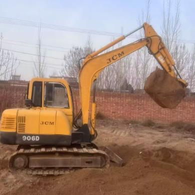 China Used JCM906D Excavator with 1600mm Arm and 0.22m3 Bucket Capacity for sale