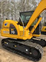 China Used Komatsu PC70 Mini Excavator 4 Cylinder Water Cooled Compact Construction Equipment for sale
