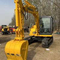 China Used Komatsu PC70 Mini Excavator 4 Cylinder Water Cooled Compact Construction Equipment for sale