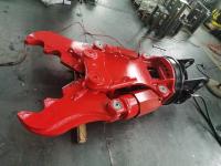 China Customize Heavy Duty 08A Hydraulic Shear for 10-15 Ton Excavators Concrete Pipe Cutting for sale