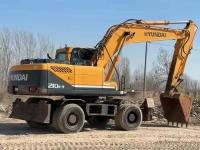 China Used 2014 Hyundai 210-9 Wheel Excavator Reliable Condition For Sale Affordable Price for sale