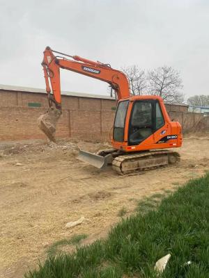 China Used Doosan DH80 Excavator Good Condition Earthmoving Machine Heavy Equipment Sale for sale