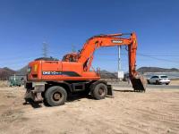 China Used Doosan DH210 Wheel Excavator Hydraulic Drive High Quality Pre-owned Construction Machine for sale