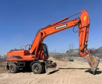 China Used Doosan DH210 Wheel Excavator Hydraulic Drive High Quality Pre-owned Construction Machine for sale