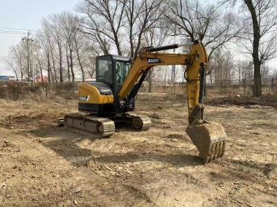 China Used SANY SY55U Mini Excavator Good Condition Low Working Hours for sale