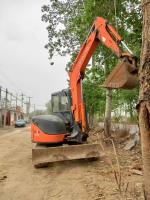 China Used Hitachi ZX75-US Excavator 7.5 Ton Mini Digger Construction Machine Ready Work for sale